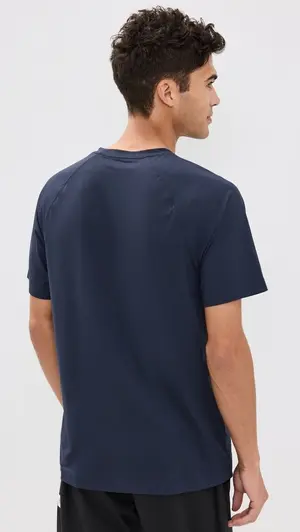RHONE Reign Short Sleeve T-shirt - True Navy