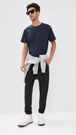 RHONE Reign Short Sleeve T-shirt - True Navy