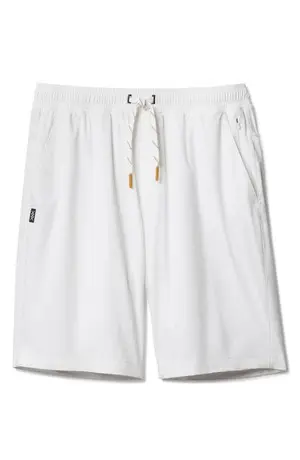 RHONE Pursuit 9-inch Lined Shorts - Bright White