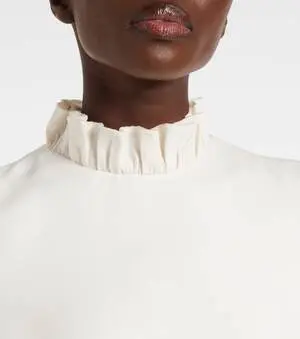 Valentino Garavani Crepe Couture Minidress - White