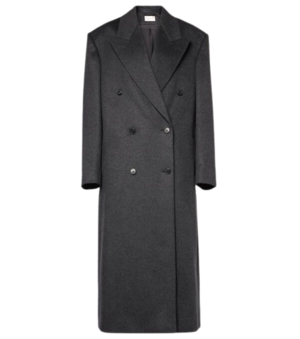 THE ROW Harisi Cashmere Coat - Grey