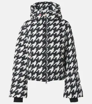 Perfect Moment Polar Flare Houndstooth Ski Jacket