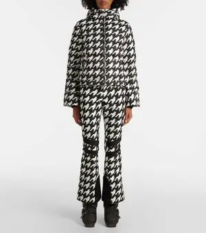 Perfect Moment Polar Flare Houndstooth Ski Jacket