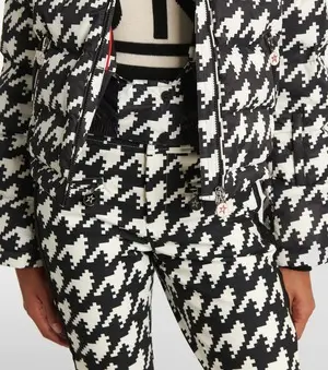 Perfect Moment Polar Flare Houndstooth Ski Jacket