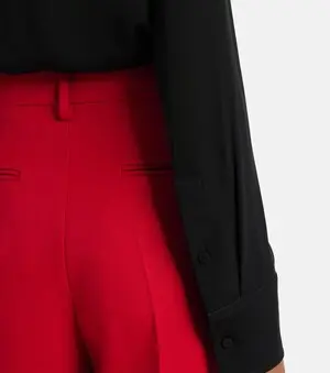 Valentino Garavani Virgin Wool Wide-leg Pants