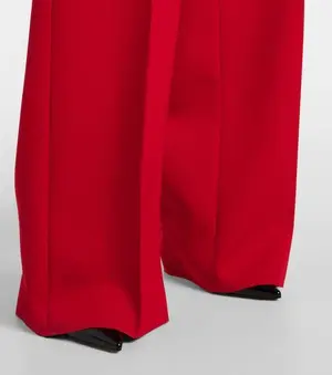 Valentino Garavani Virgin Wool Wide-leg Pants