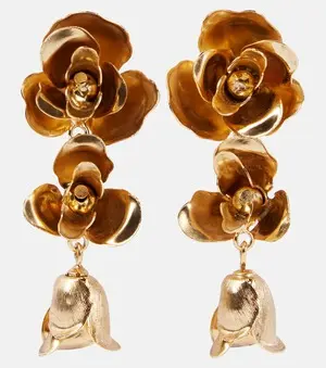 JENNIFER BEHR Amyrin Drop Earrings - Gold