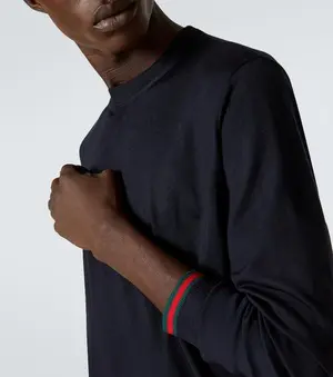 Gucci Web Wool Sweater