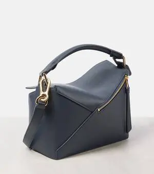 Loewe Puzzle Edge Small Leather Tote Bag