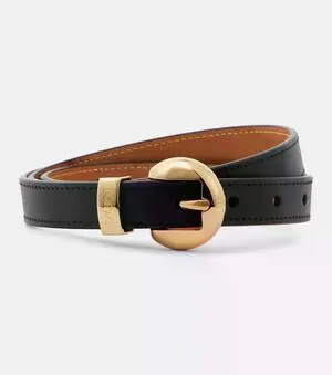 Loewe Pebble Leather Belt - Black