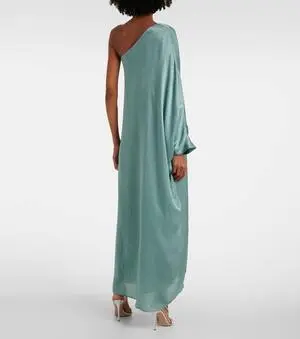 Staud Sonia One-shoulder Maxi Dress