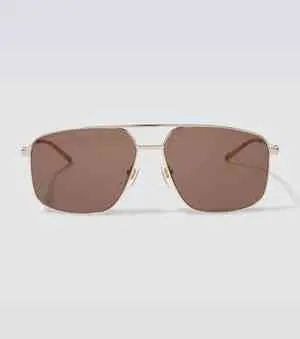Gucci Web Square Sunglasses - Gold