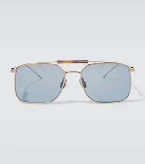 Brunello Cucinelli Sartorial Sunset Square Sunglasses