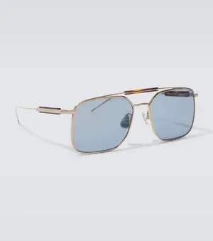 Brunello Cucinelli Sartorial Sunset Square Sunglasses