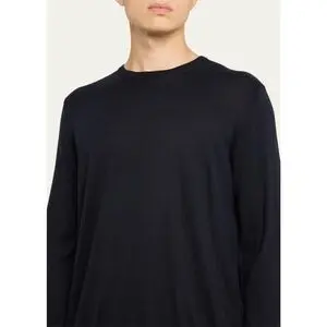 Giorgio Armani Silk-cotton Crew Sweater