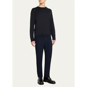 Giorgio Armani Silk-cotton Crew Sweater