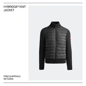 Canada Goose Hybridge Knit Jacket - Black