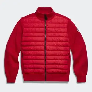 Canada Goose Hybridge Knit Jacket - Carmine Red