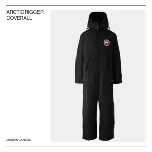 Canada Goose Arctic Rigger Coverall - Black | Editorialist