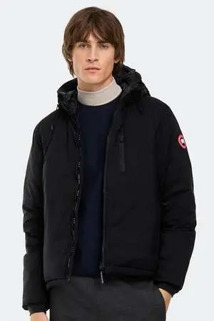 Canada Goose Lodge Windproof Hoodie Black