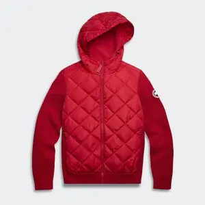 Women's Quilted Knit Hoodies