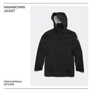 Canada Goose Nanaimo Rain Jacket - Black