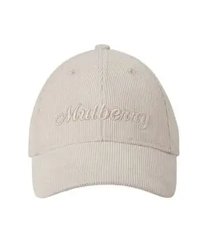 Mulberry Corduroy Baseball Cap
