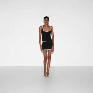 Gucci Embroidered Wool Silk Crêpe Top, Size It Ready-to-wear
