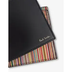 Paul Smith Branded Billfold Leather Wallet