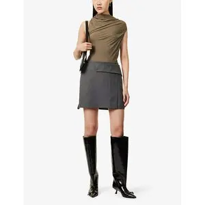 Helmut Lang Wind Ruched Top