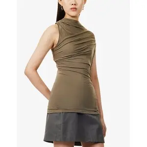 Helmut Lang Wind Ruched Top