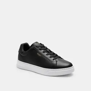 COACH COACH High Line Leather Sneakers Black