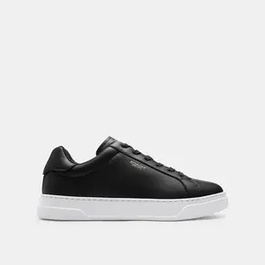 COACH High Line Leather Sneakers - Black