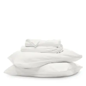 BOLL & BRANCH Signature Vintage Washed Sheet Set, Split King - Vintage White