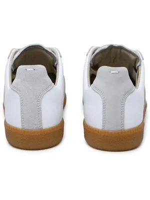 MAISON MARGIELA Leather Replica Sneakers - White