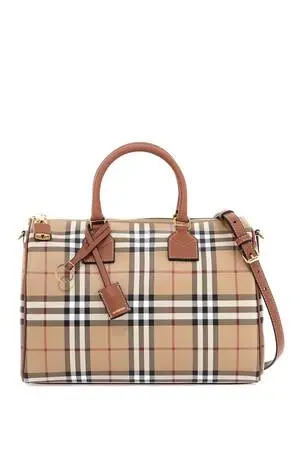 Burberry Burberry Check Bowling Bag Beige