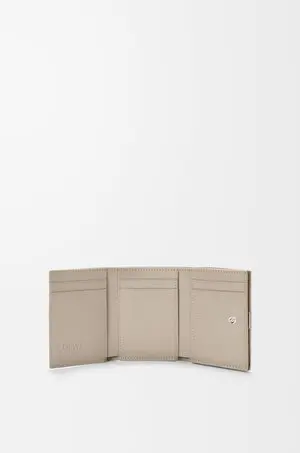 Loewe Anagram Trifold Wallet - Clay