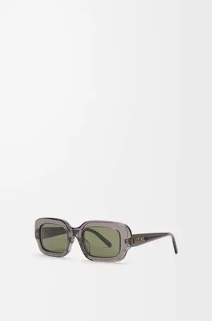 Loewe Rectangular Slim Sunglasses - Grey