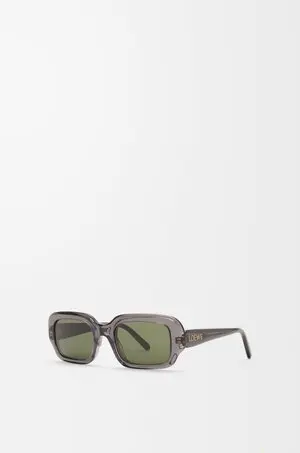 Loewe Rectangular Slim Sunglasses - Grey