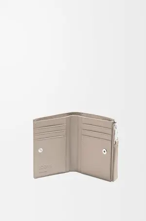 Loewe Puzzle Slim Compact Wallet In Classic Leather Skin Corda