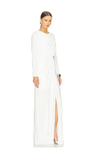 Simkhai Maisie Long Sleeve Dress - Ivory