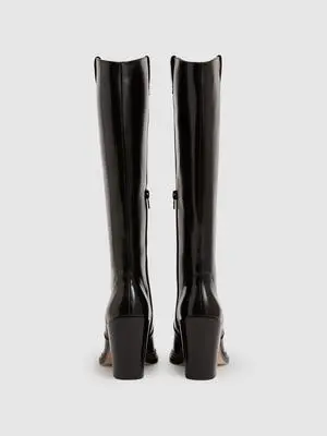 Paige Pacey Leather Knee-high Boots