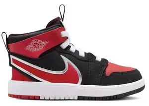 JORDAN 1 Mid Rm Easyon Sneakers - Black/white/university Red