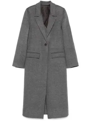 Women's Gray Wool Coats