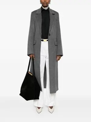 TOTEME Wool Mid-length Coat - Grey