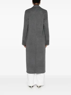 TOTEME Wool Mid-length Coat - Grey