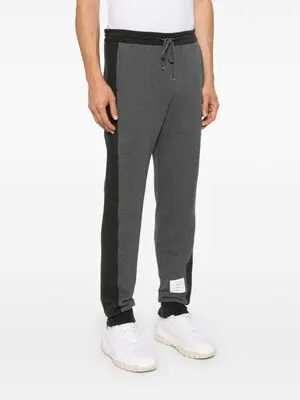 Thom Browne Mid-rise Track Trousers - Grey