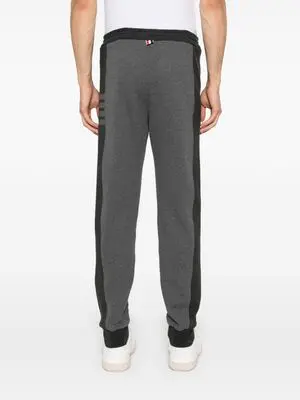 Thom Browne Mid-rise Track Trousers - Grey
