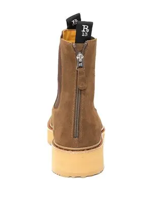 R13 Single Stack Chelsea Boots