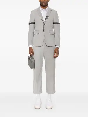 Thom Browne Mid-rise Straight-leg Trousers